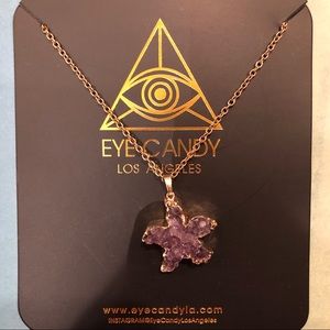 eye candy | Jewelry | Druzy Star Pendant | Poshmark